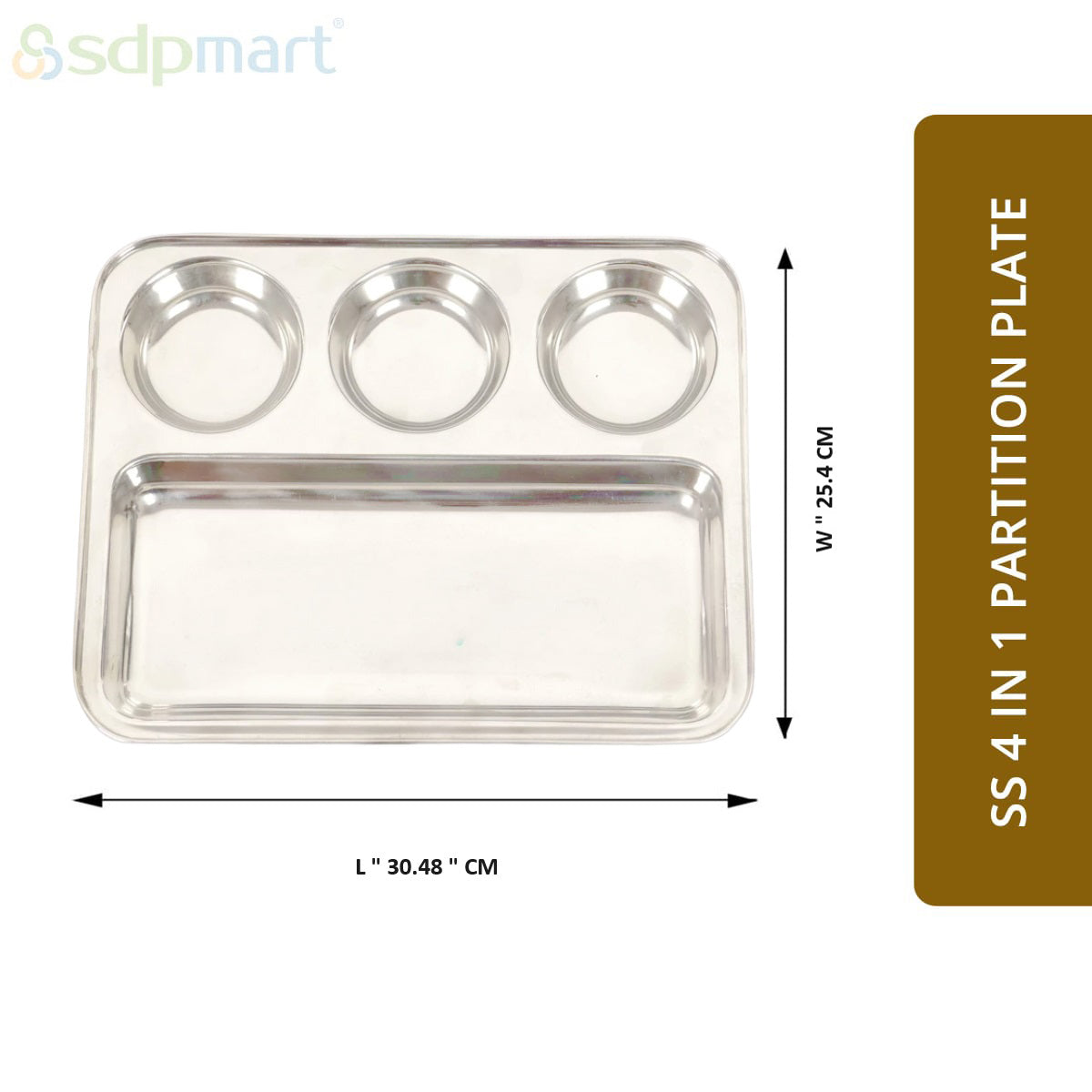 SDPMart SS Partition Plate – Priyum Products (www.priyum.com)