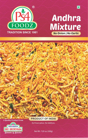 Andhra Mixture- 200gm – Priyum Products (www.priyum.com)