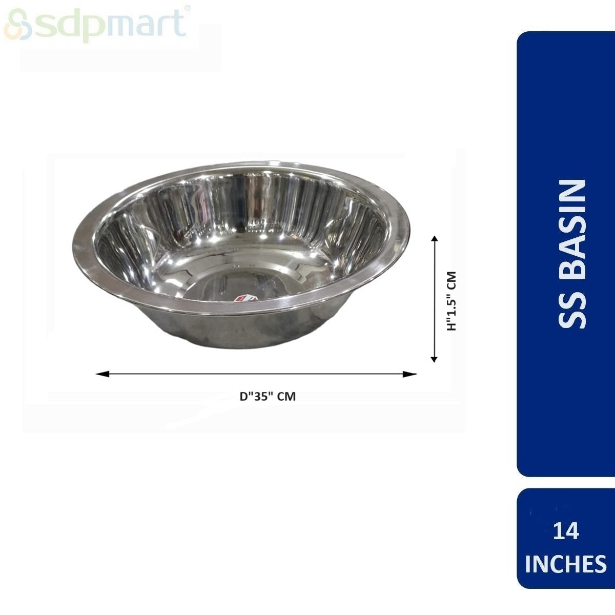 SDPMart SS Basin – Priyum Products (www.priyum.com)