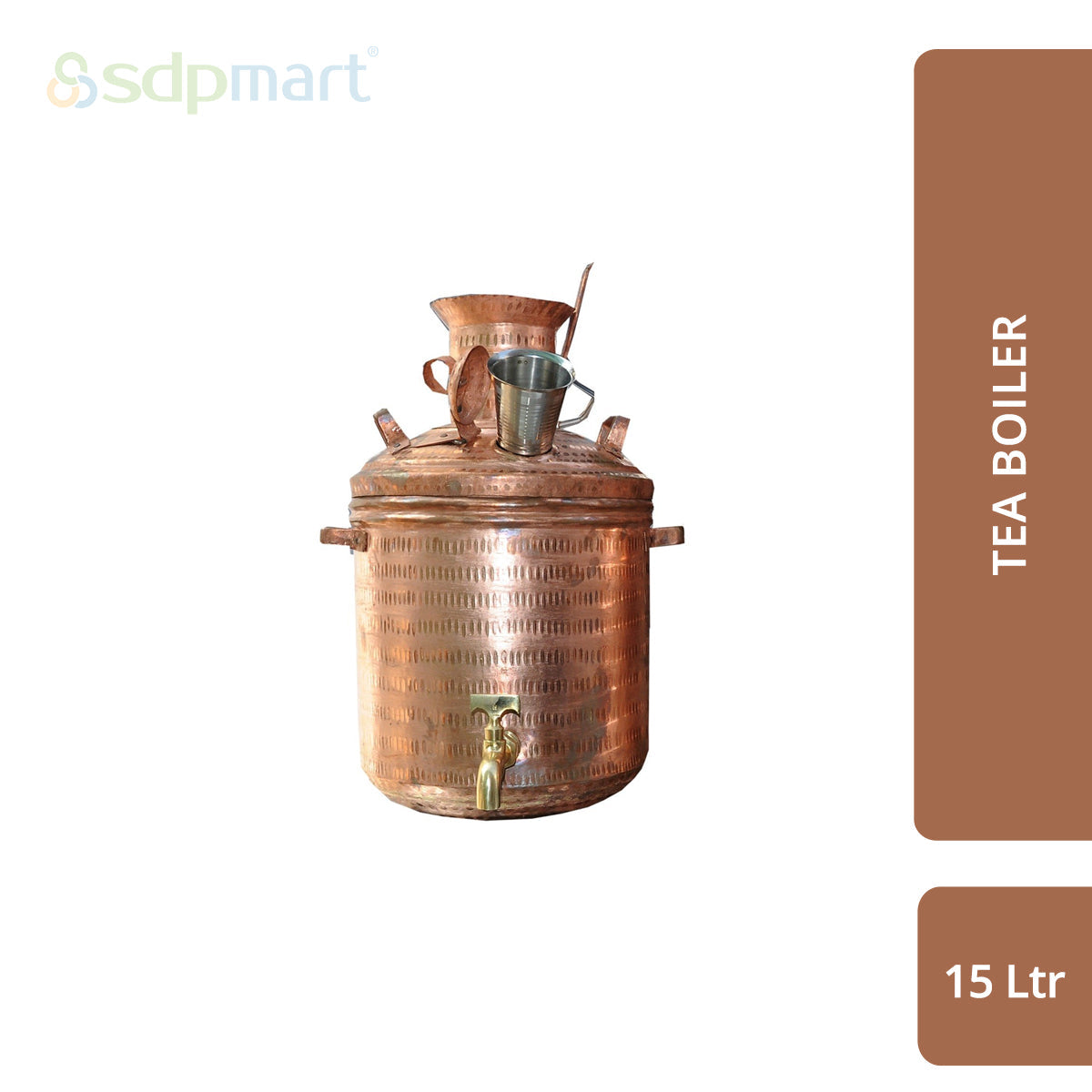 SDPMart Copper Tea Boiler 15 Liter – Priyum Products (www.priyum.com)