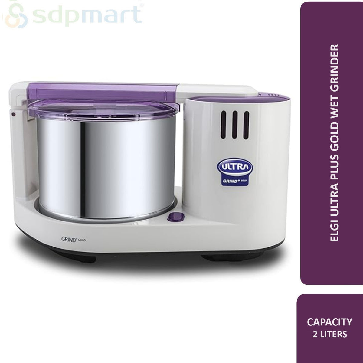 ELGI Ultra Plus Gold Wet Grinder 2 Liter – Priyum Products (www.priyum.com)