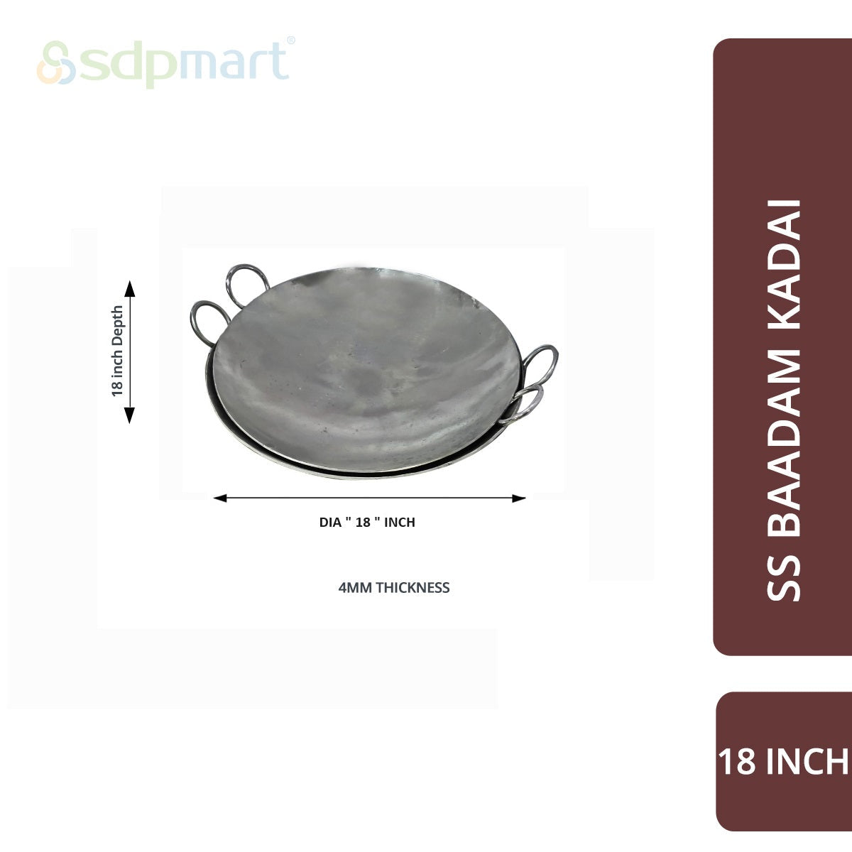 SDPMart SS Baadam Kadai – Priyum Products (www.priyum.com)
