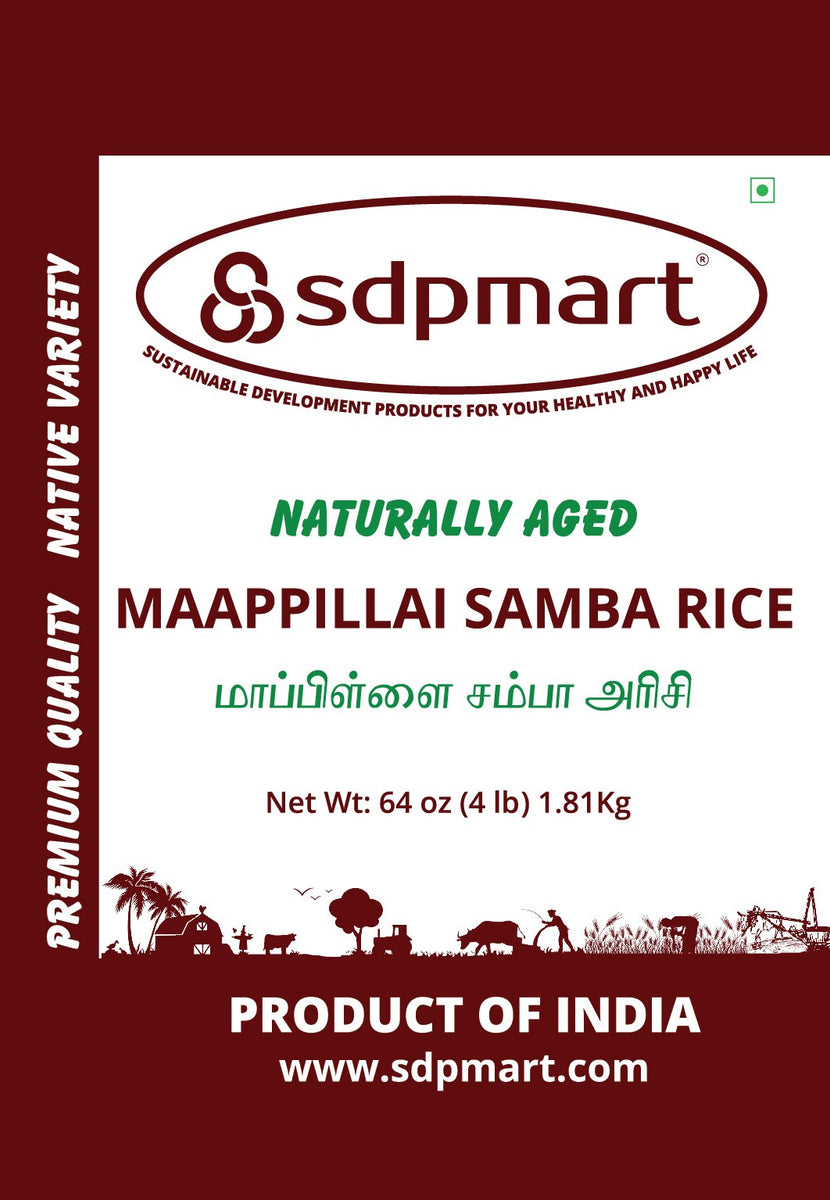 PREMIUM MAAPPILLAI SHAMBA RICE – Priyum Products (www.priyum.com)