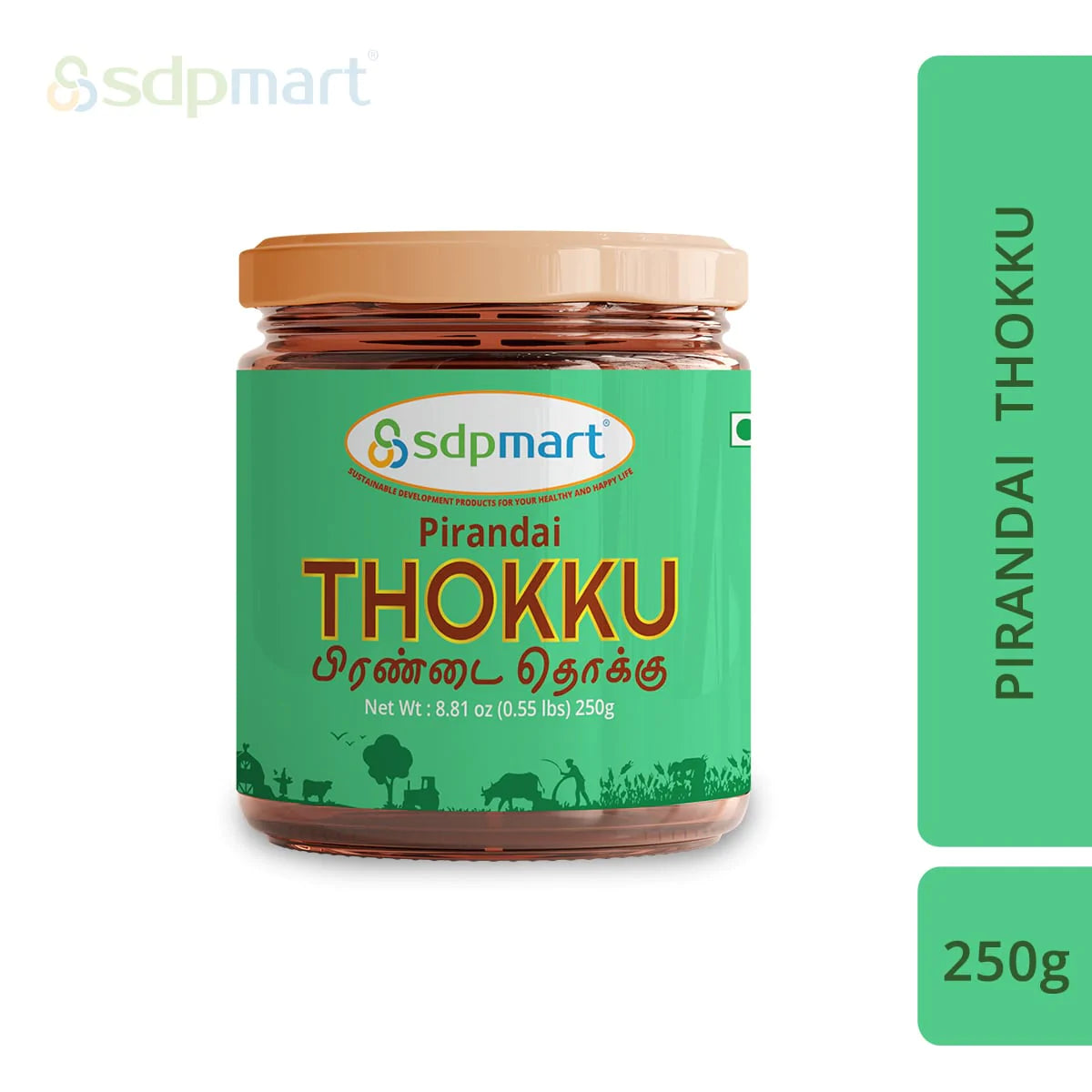 SDPMART PIRANDAI THOKKU - 250G – Priyum Products (www.priyum.com)